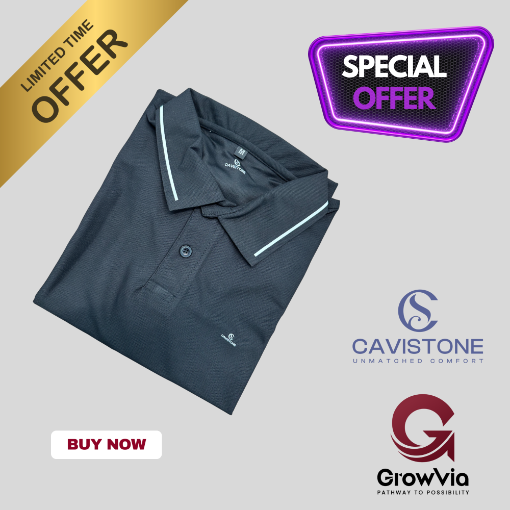 T-shirt -Black -Limited Period Offer